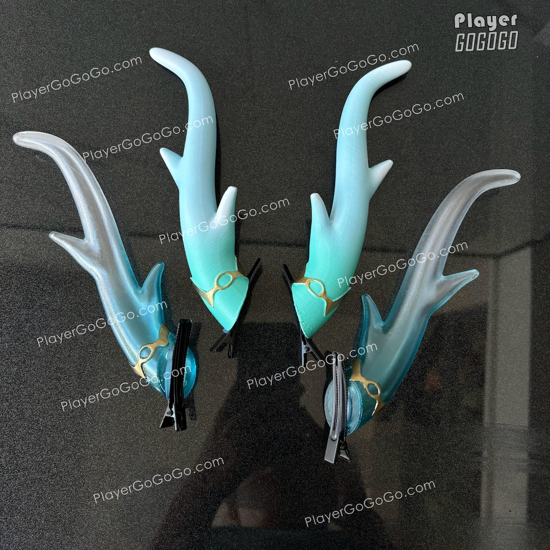 Honkai: Star Rail Dan Heng Imbibitor Lunae Dragon Horns Hair Clips for ...