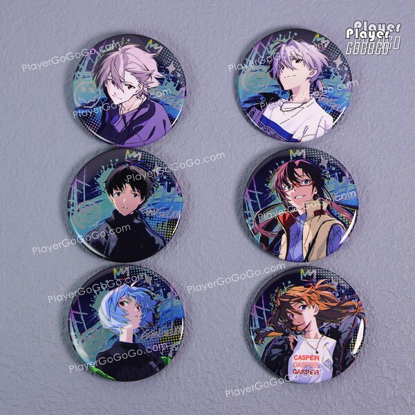 Buy 2 Get 1 Free Zenless Zone Zero Badge of All Characters 58/75mm, Figures of Hoshimi Miyabi ...