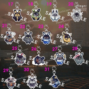 Zenless Zone Zero Bangboo Acrylic Charms, ZZZ Figures - Etsy