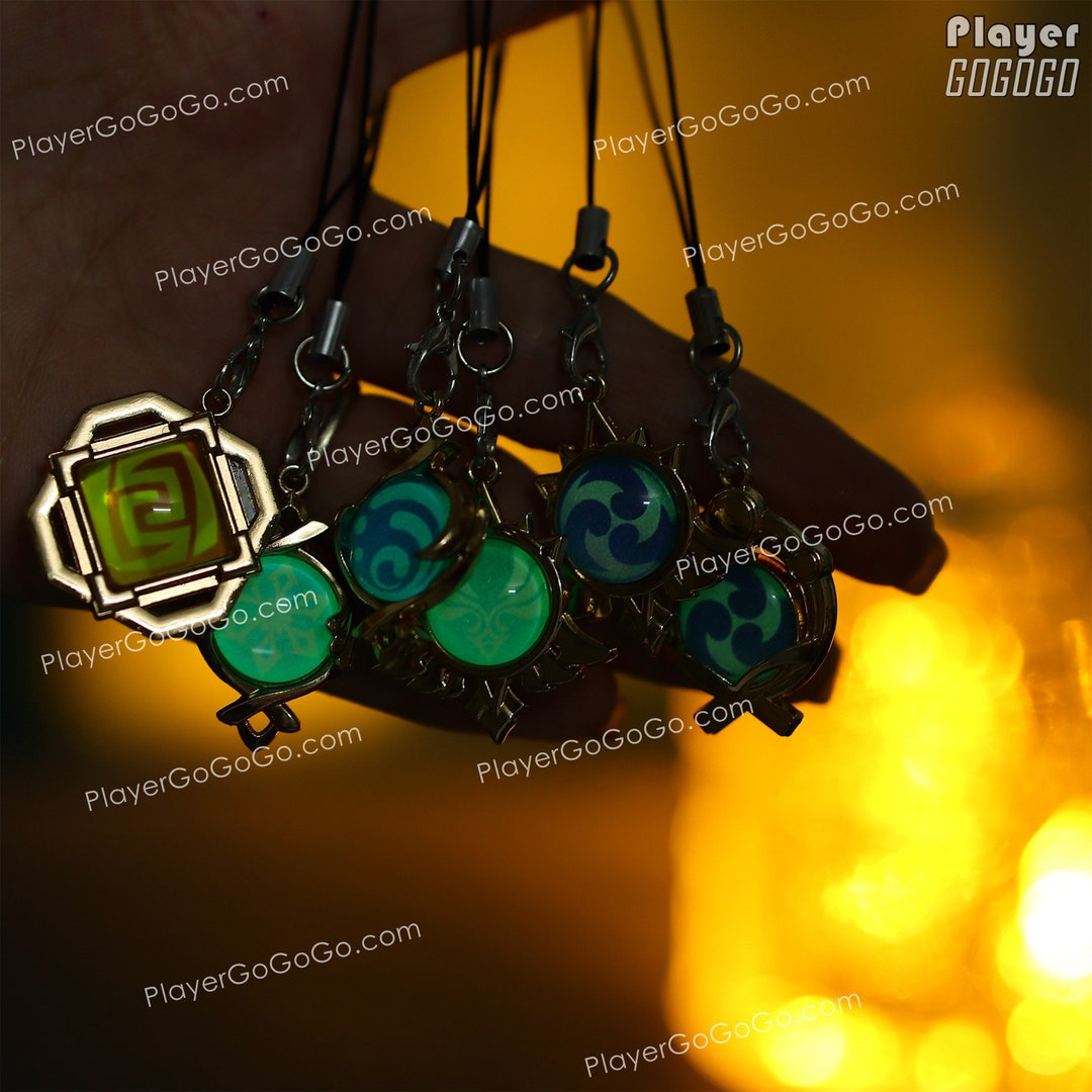 Genshin Impact Vision Chain, Fontaine Ankhe, Inazuma, Liyue, Mondstadt ...