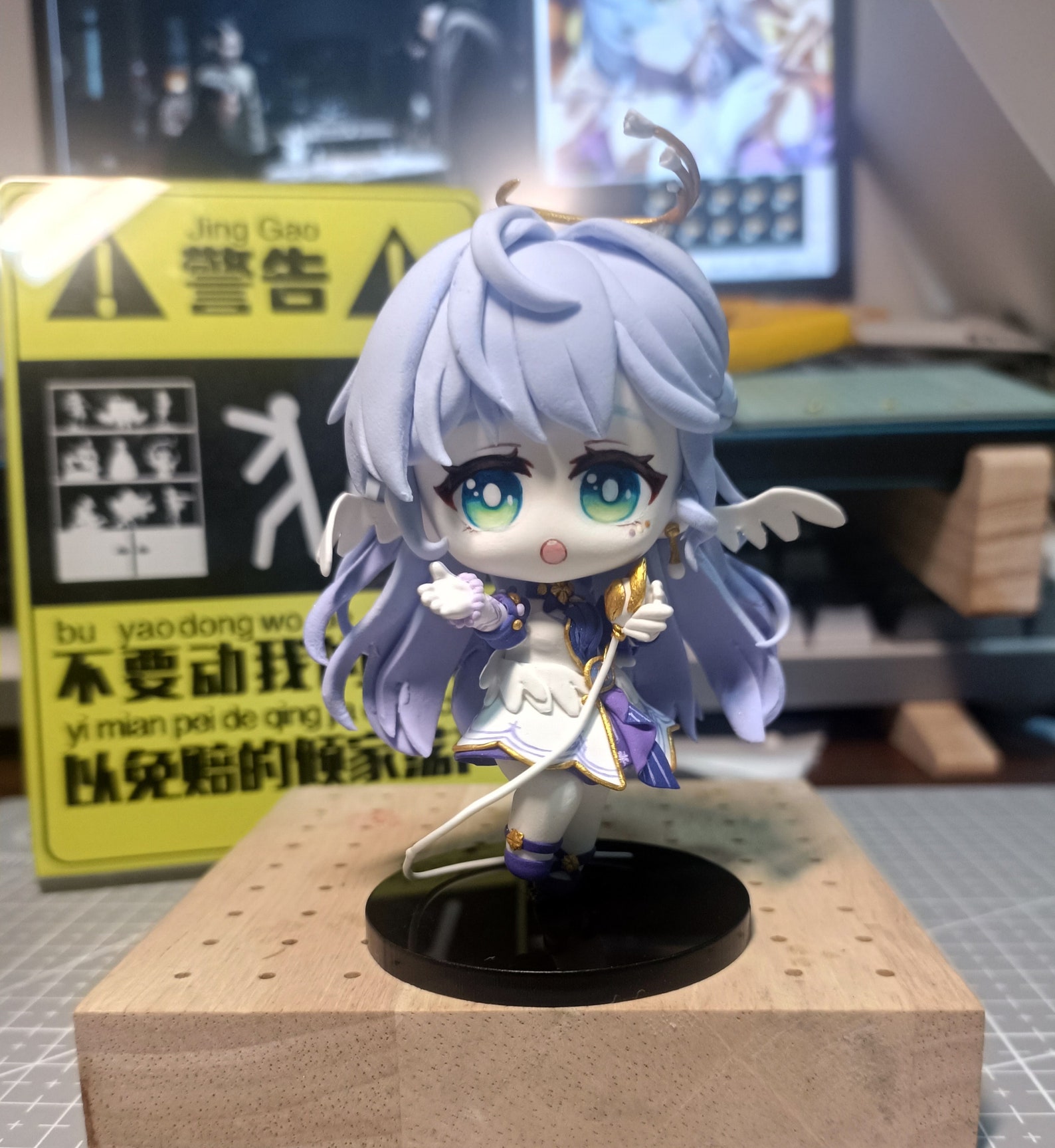 Honkai: Star Rail Robin Clay Figure, Miss Robin HSR Figurine, Custom ...