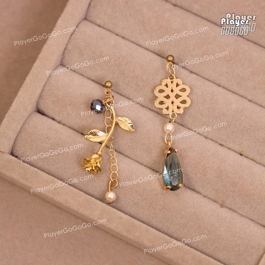 Genshin Impact Kaeya Fanart Earrings for Daily Wear, Kaeya Genshin ...