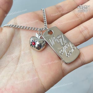 Love and Deepspace Caleb Apple Necklace 夏以昼 戀與深空 - Etsy