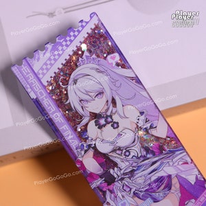 Honkai Impact 3rd Shaker Ticket, Honkai Figurines Kiana, Raiden Mei ...