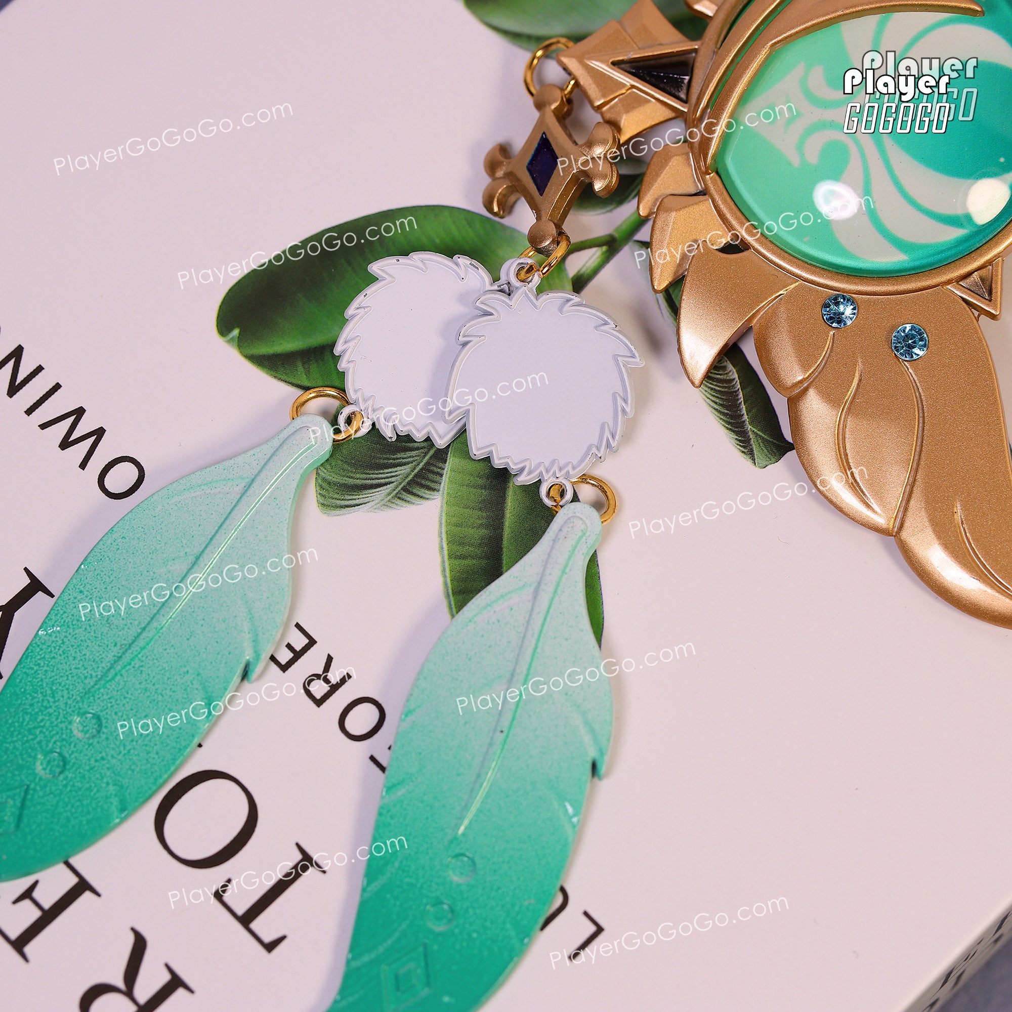 Luminous Genshin Impact Venti Vision Charm, Genshin Barbatos Cosplay ...