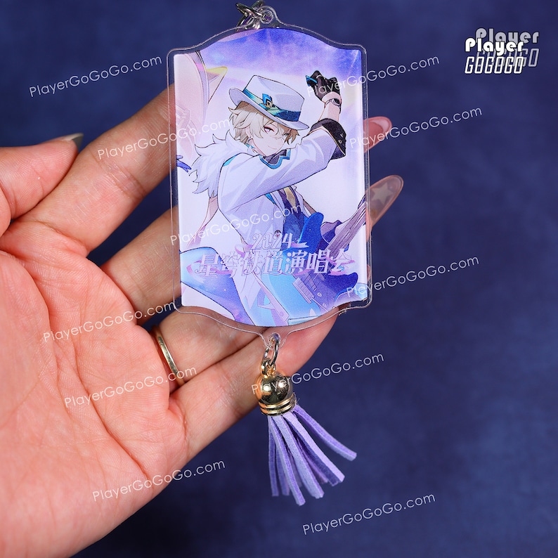 Honkai: Star Rail Concert 2024 Art Print Set - Standee, Charm, Shaker ...