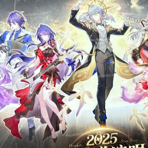 Honkai: Star Rail Concert 2025 Art Print - Standee, Holo Card, Badge ...