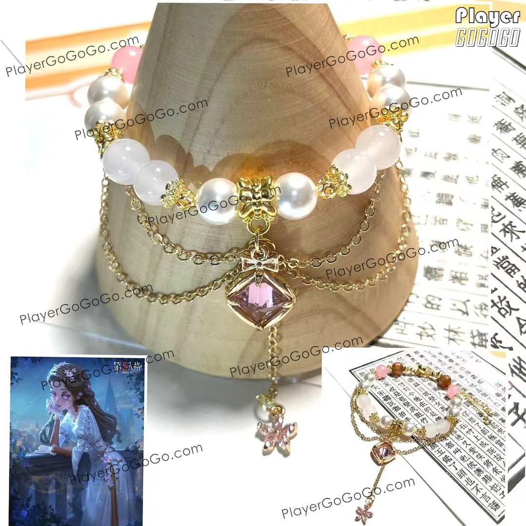 Identity V Psychologist Beaded Bracelet Length Adjustable, Natural ...