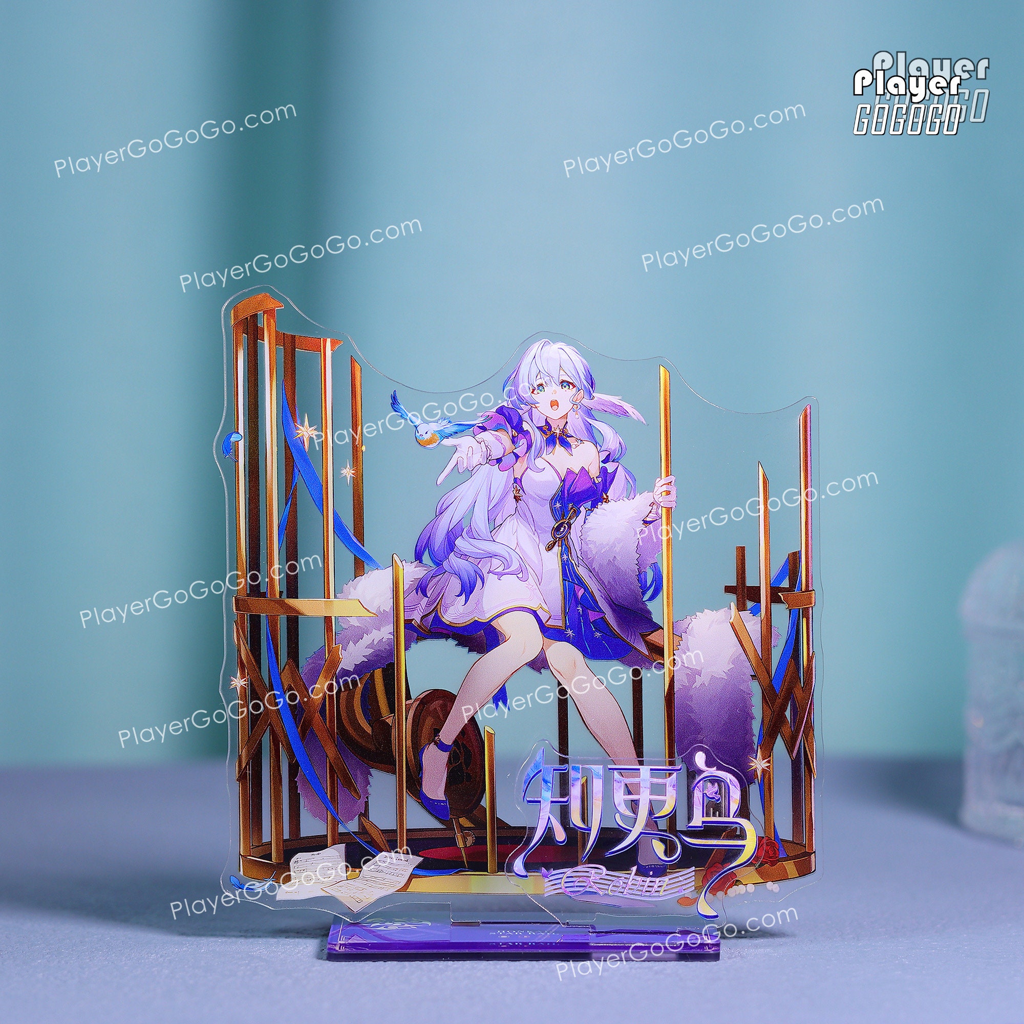 Honkai: Star Rail Robin Art Print Set Standee, Charm, Shaker Ticket ...