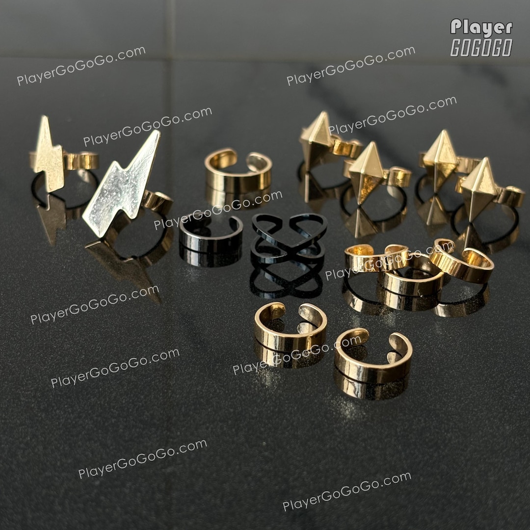 Genshin Impact Xilonen Ring Set of 14 for Cosplay and Daily Wear ...