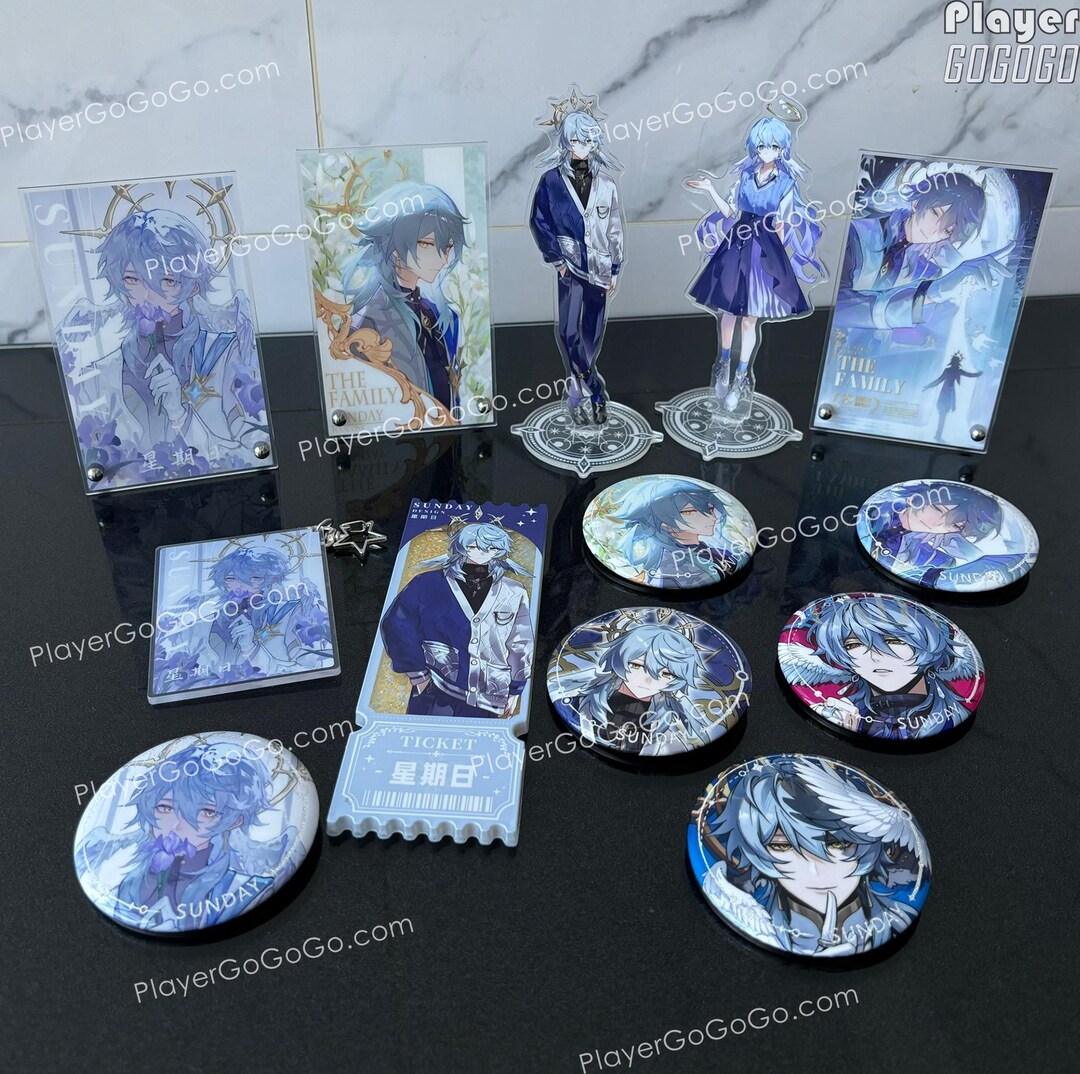 Honkai: Star Rail Robin, Sunday, Stelle, Caelus Art Print - HSR ...