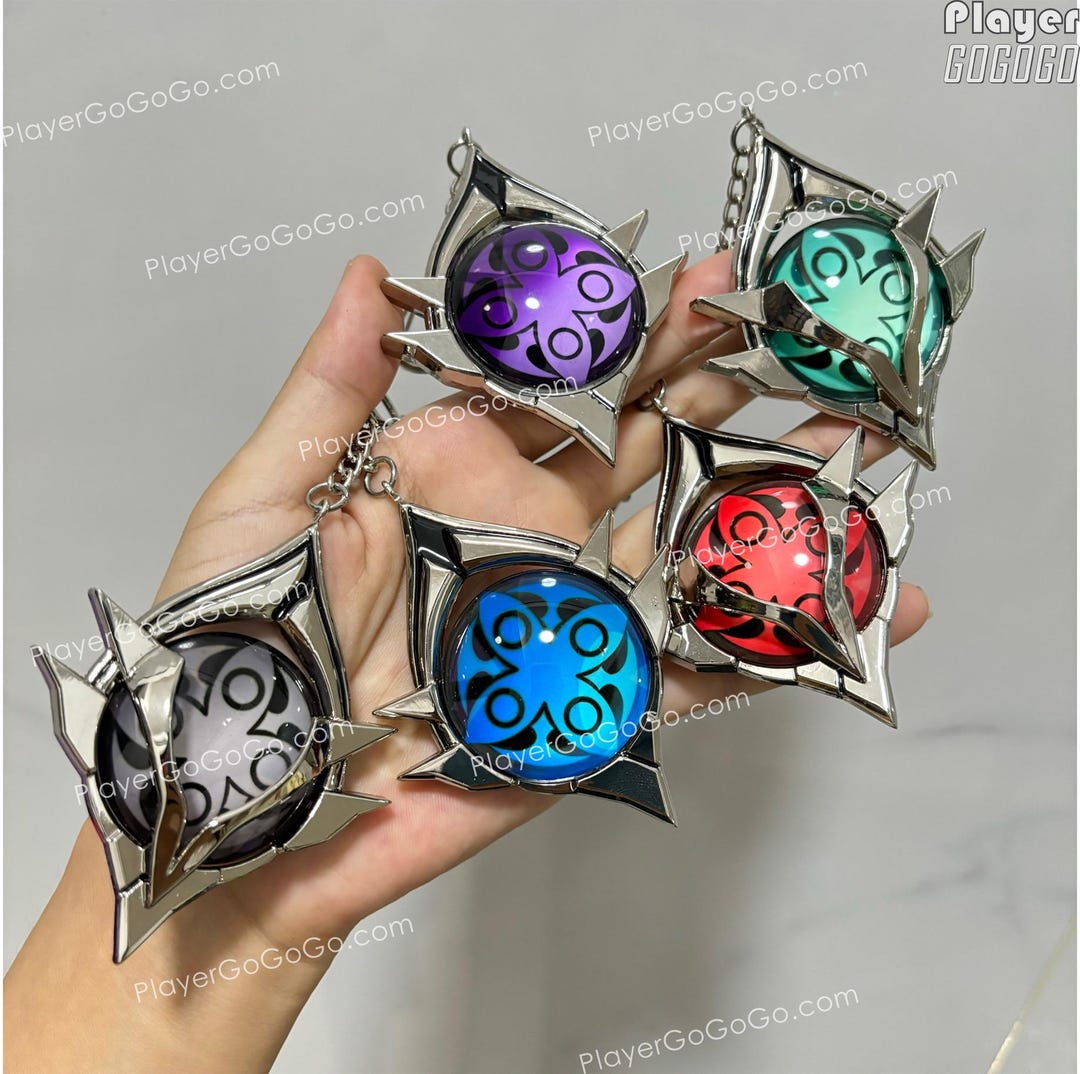 Genshin Impact Delusion Charms, Evil Eye of Fatui Harbingers Vision ...