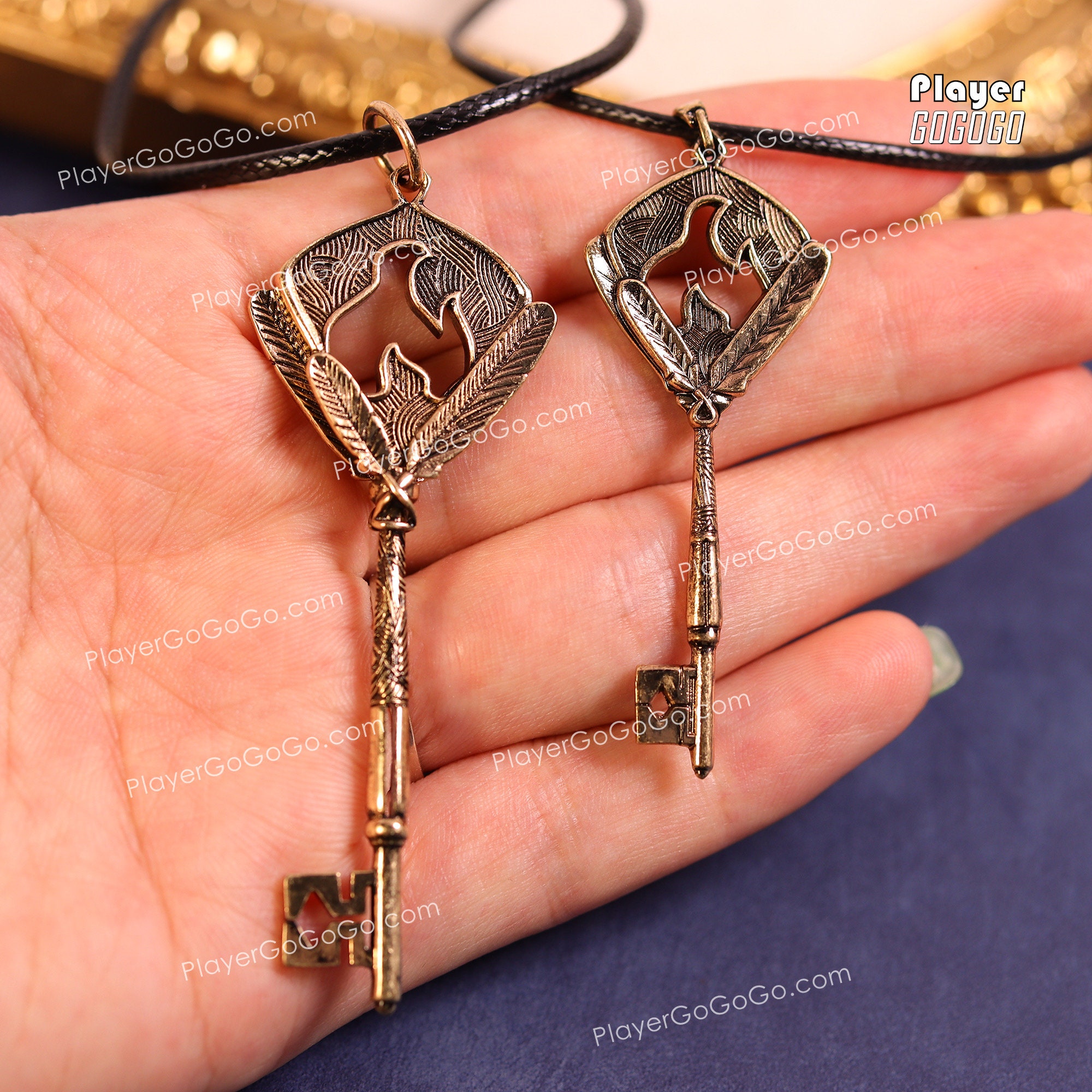 Tears of Themis Raven Key Pendant Necklace, TOT Luke Pearce Jewelry 水無瀬 ...