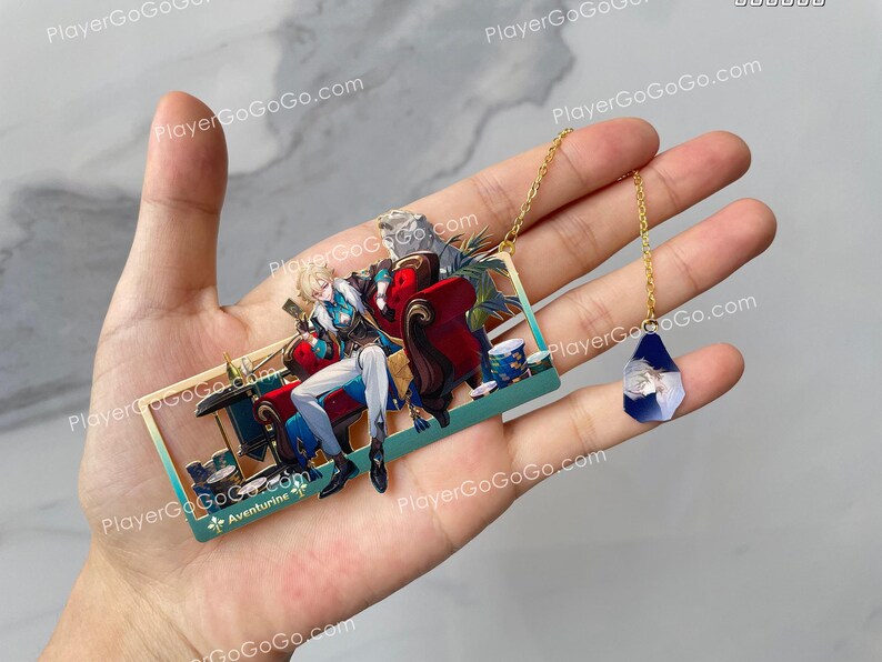 Honkai: Star Rail Copper Bookmark of All Characters, HSR Figures Metal ...