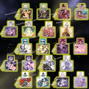 Honkai: Star Rail Cube Charm/ Standee, Chibi HSR Figurine Aventurine ...