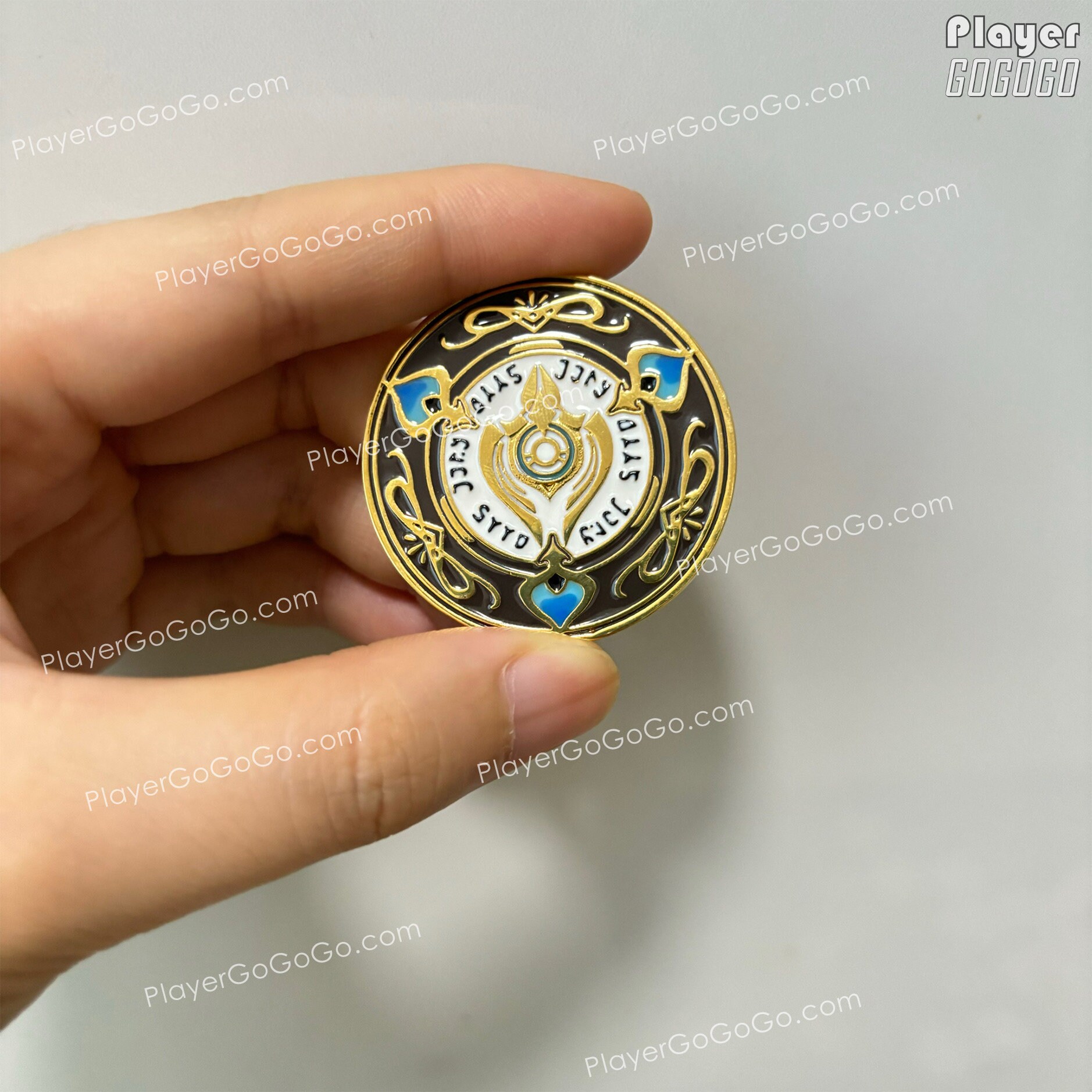 Honkai: Star Rail Aventurine Coin / Enamel Pin, Aventurine Chip Set ...