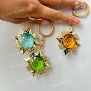 Transparent Genshin Impact Vision Nod-kai Natlan, Fontaine, Inazuma ...