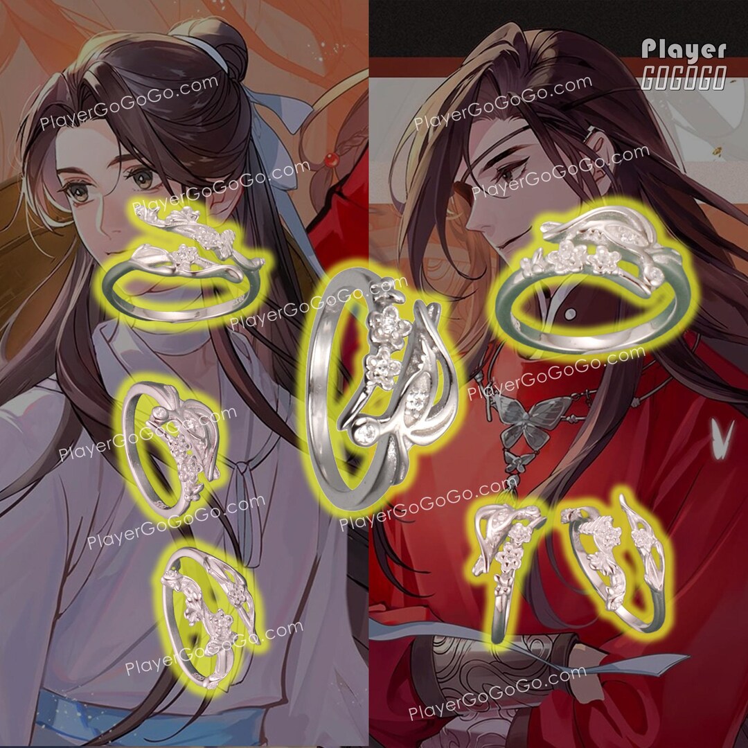 Sterling Silver Made Heaven Official’s Blessings Hua Cheng & Xie Lian ...