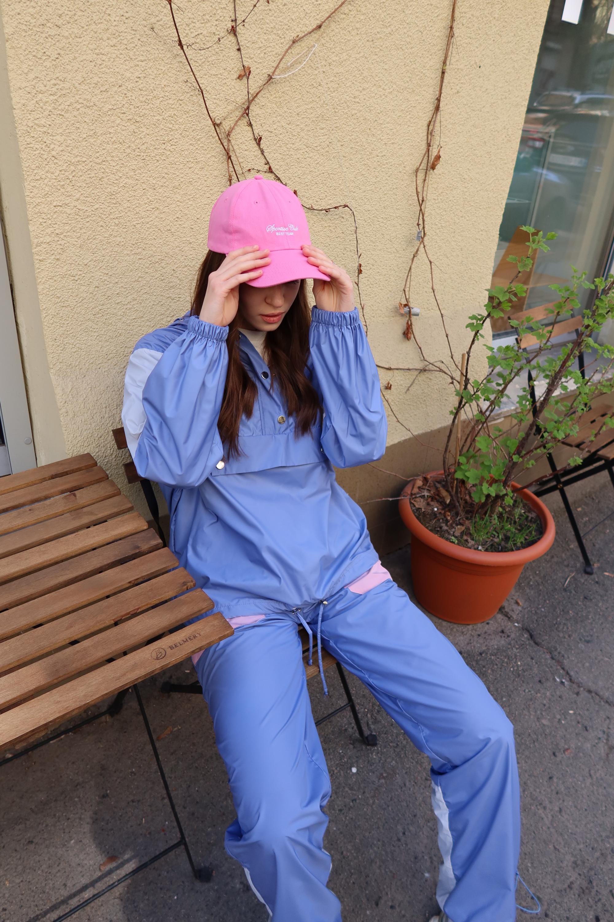 Blue Tracksuit for Women, Hoodie and Pants, Lightweight Sweatsuit and ...