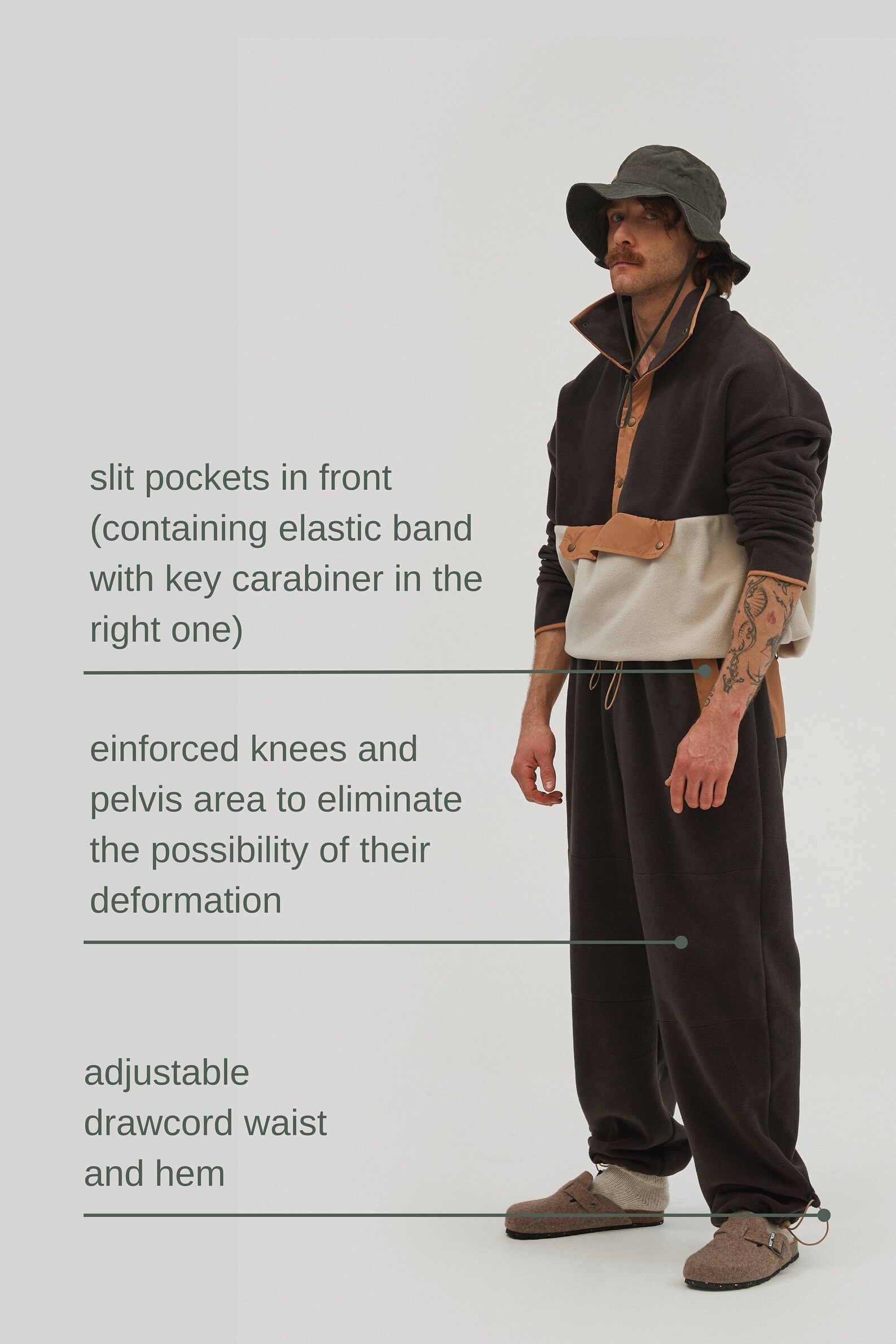 Travel Sweatsuit Set, Sport Wear for Camping, Outdoor Custom Clothes ...