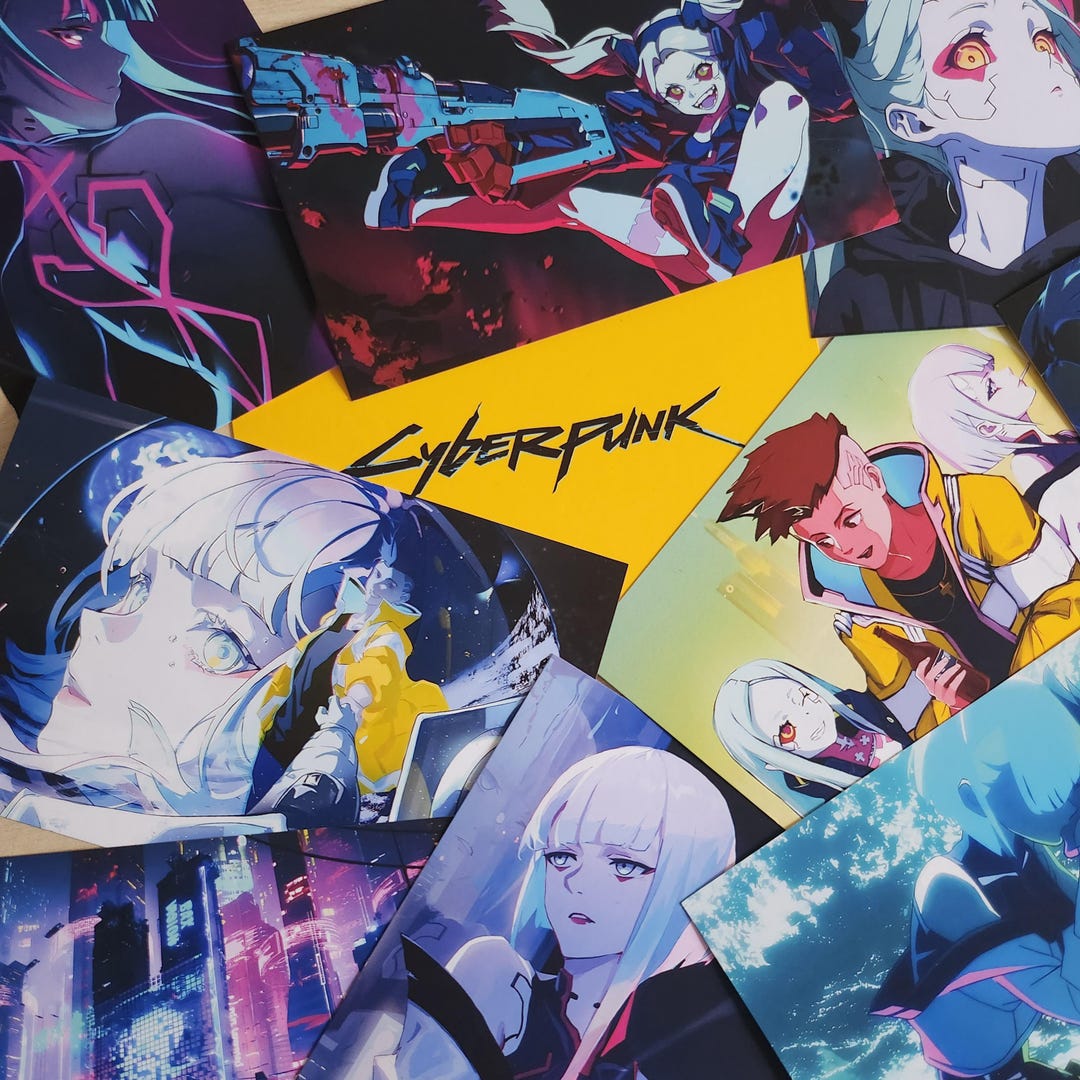 Cyberpunk Edgerunners / Photo Cards / Set of 10 Photos (10x15 Cm / 4x6 ...