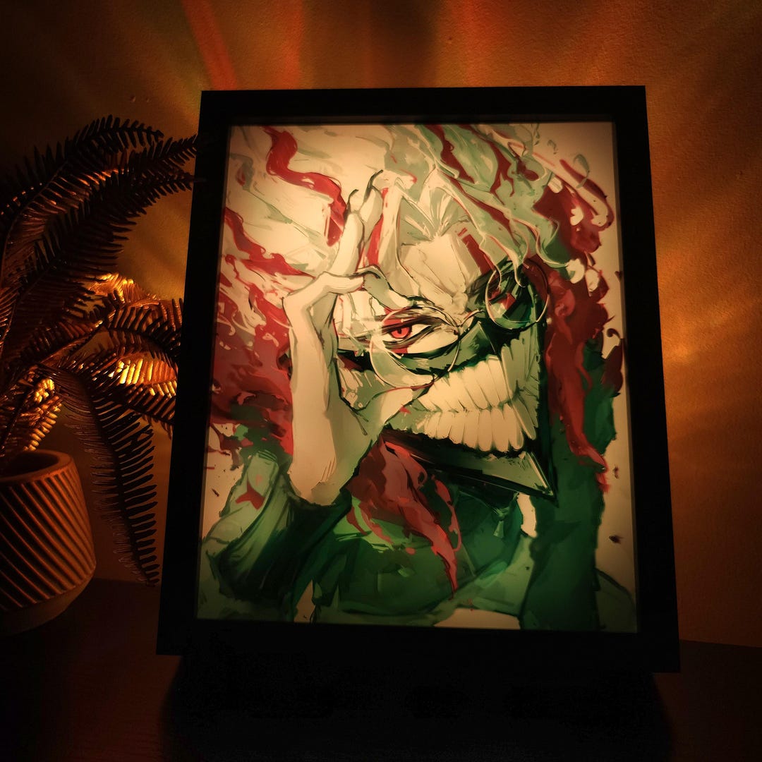 Dandadan Lightbox / LED Frame RGB / LED Artwork, Night Lamp, Home Decor ...