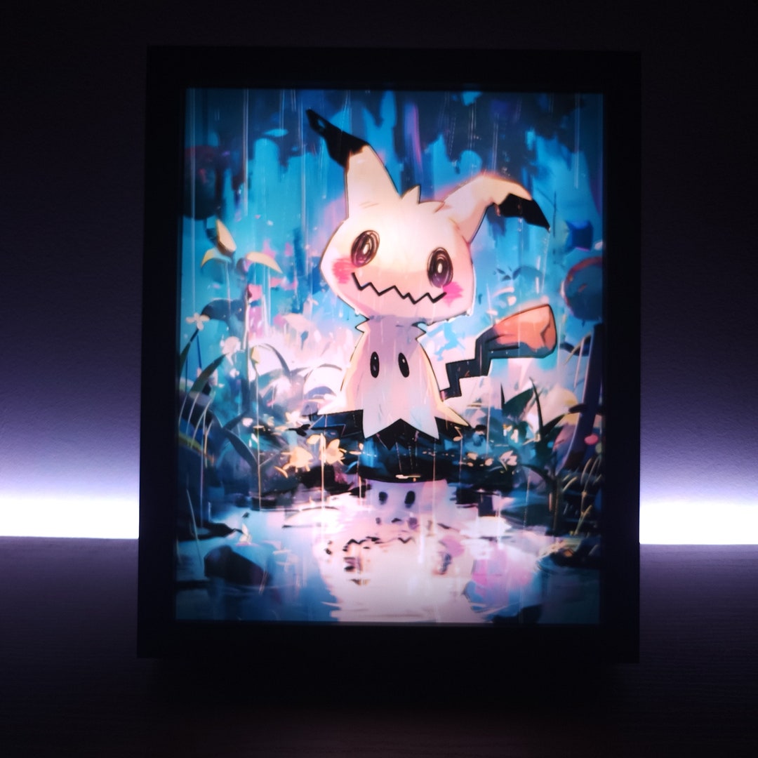 LED Frame RGB / Pokemon Mimikyu - Etsy
