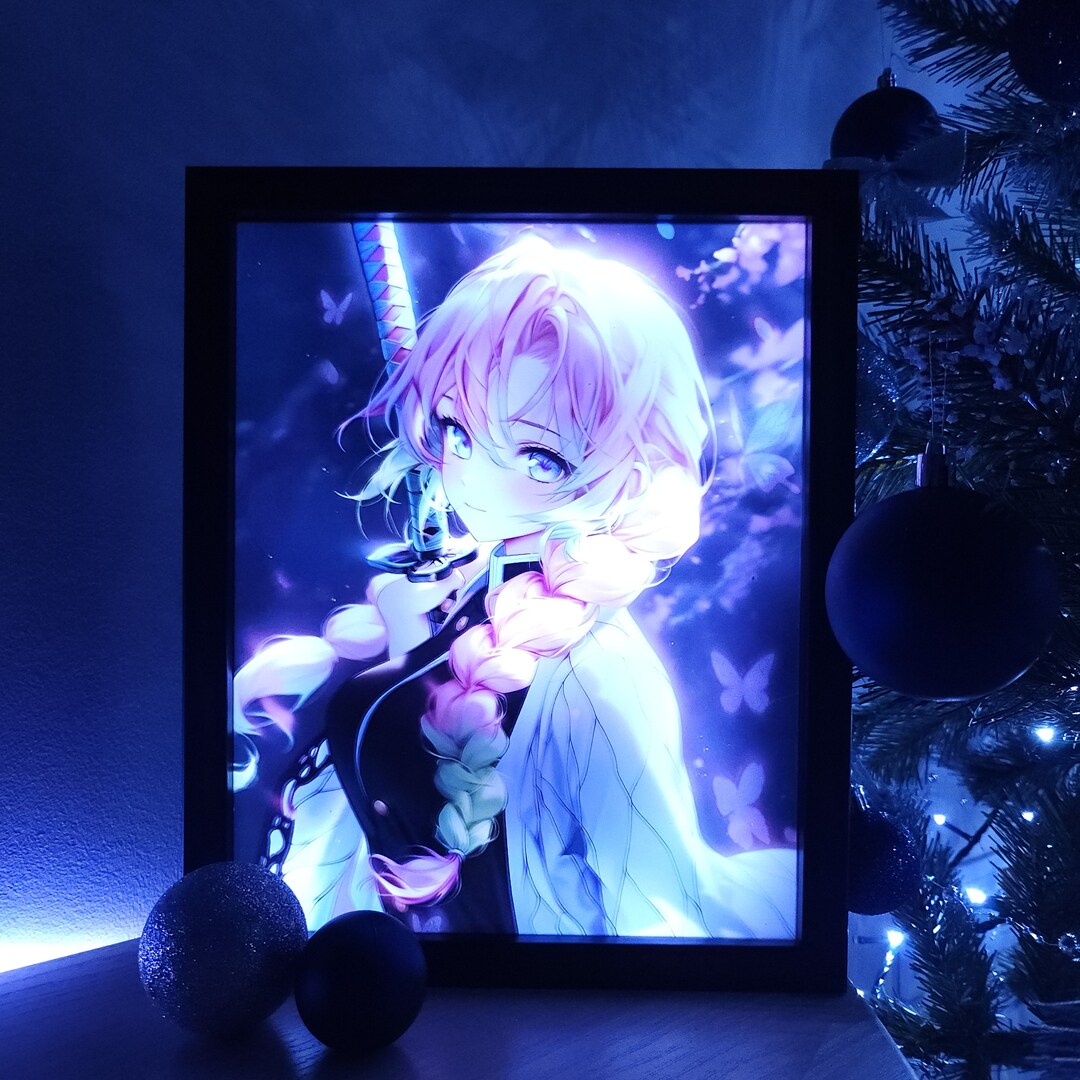 LED Frame / Mitsuri Demon Slayer - Etsy