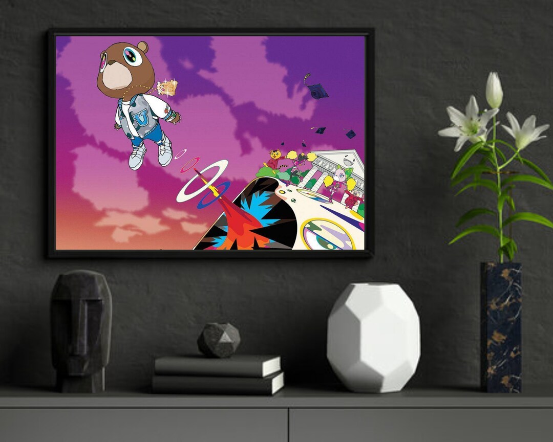 Kanye West Graduation Poster - Etsy
