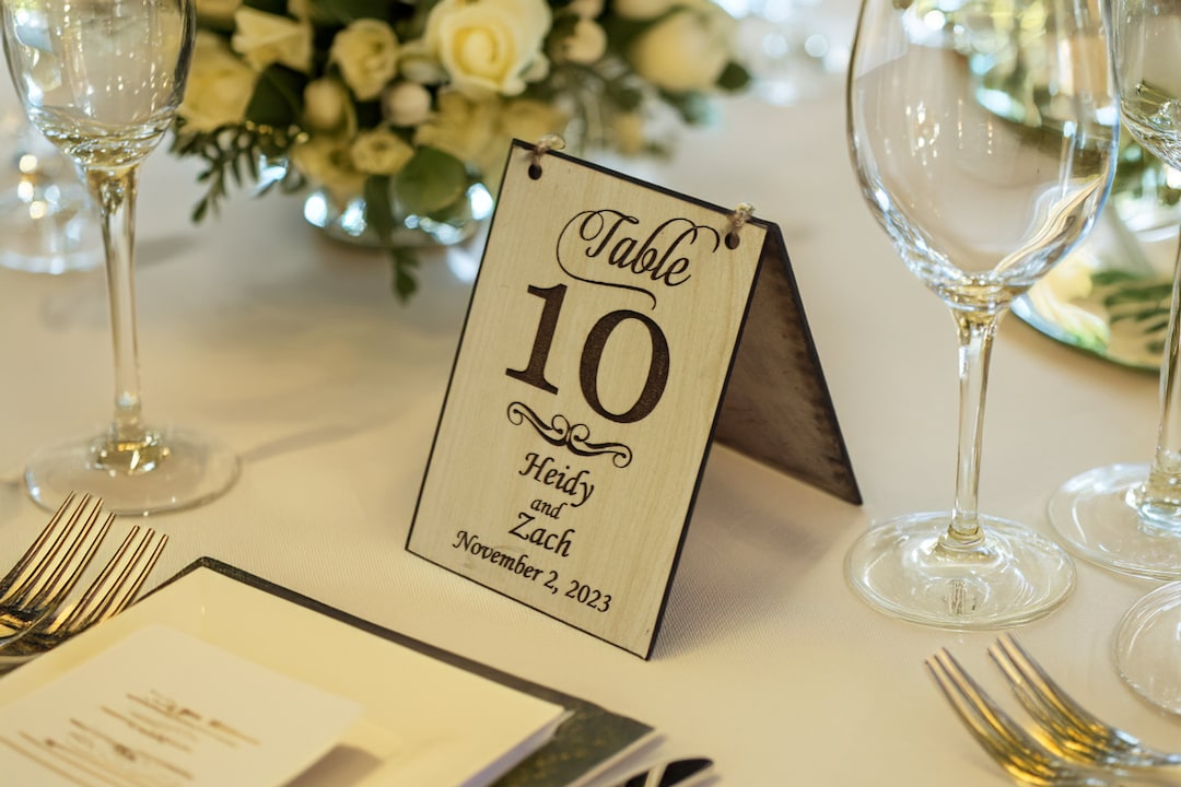 Wooden Table Names, Rustic Wedding Table Number, Custom Table Sign ... Wooden Table Names, Rustic Wedding Table Number, Custom Table Sign ...