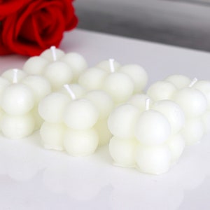 BULK Personalized Mini Bubble Candle, Wedding Favors, Wedding Candle Favors for Guests ...