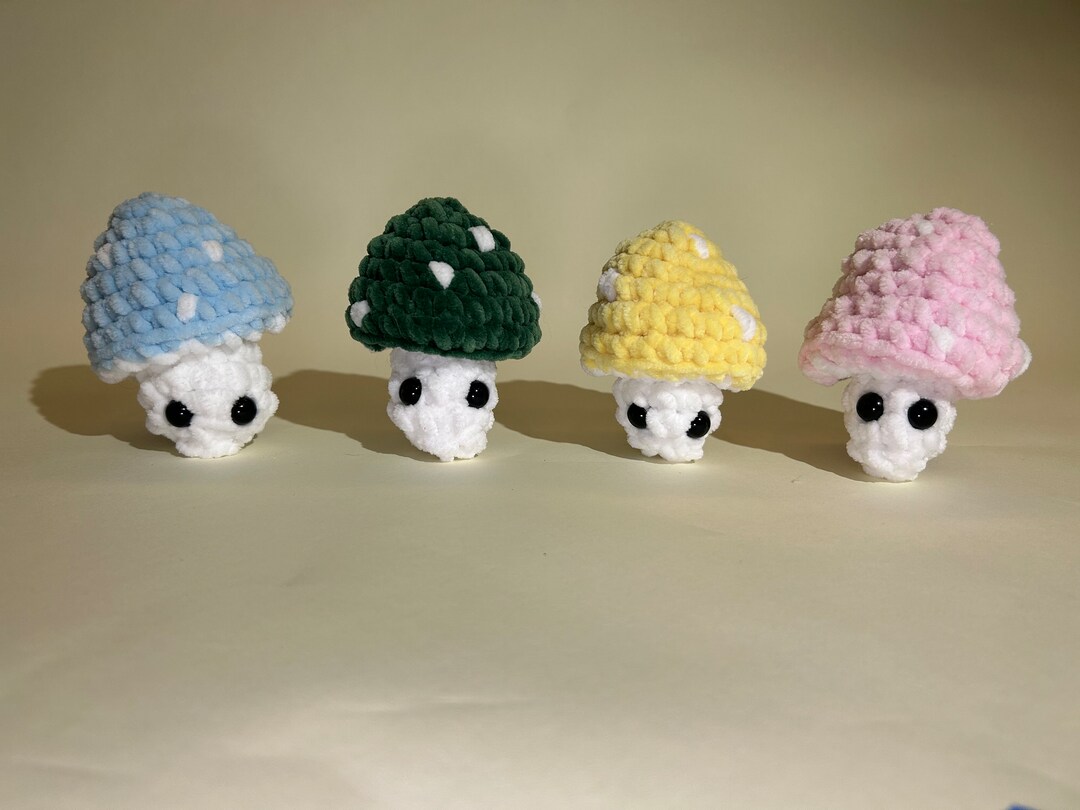 Popit Crochet Mushroom - Etsy