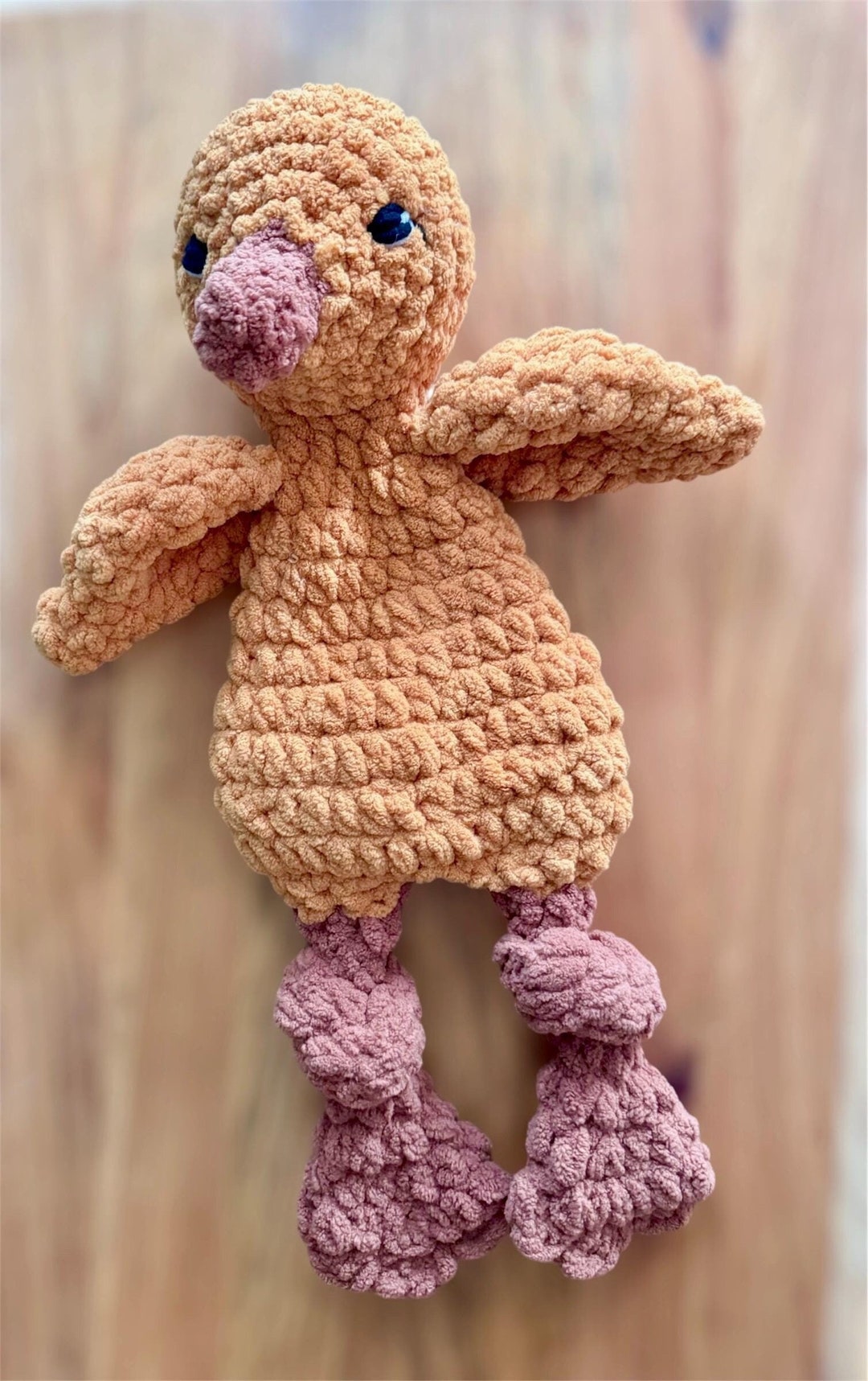 Coco Chick Crochet Lovey | *TWO SIZES* | Chicken Snuggler | Baby ...