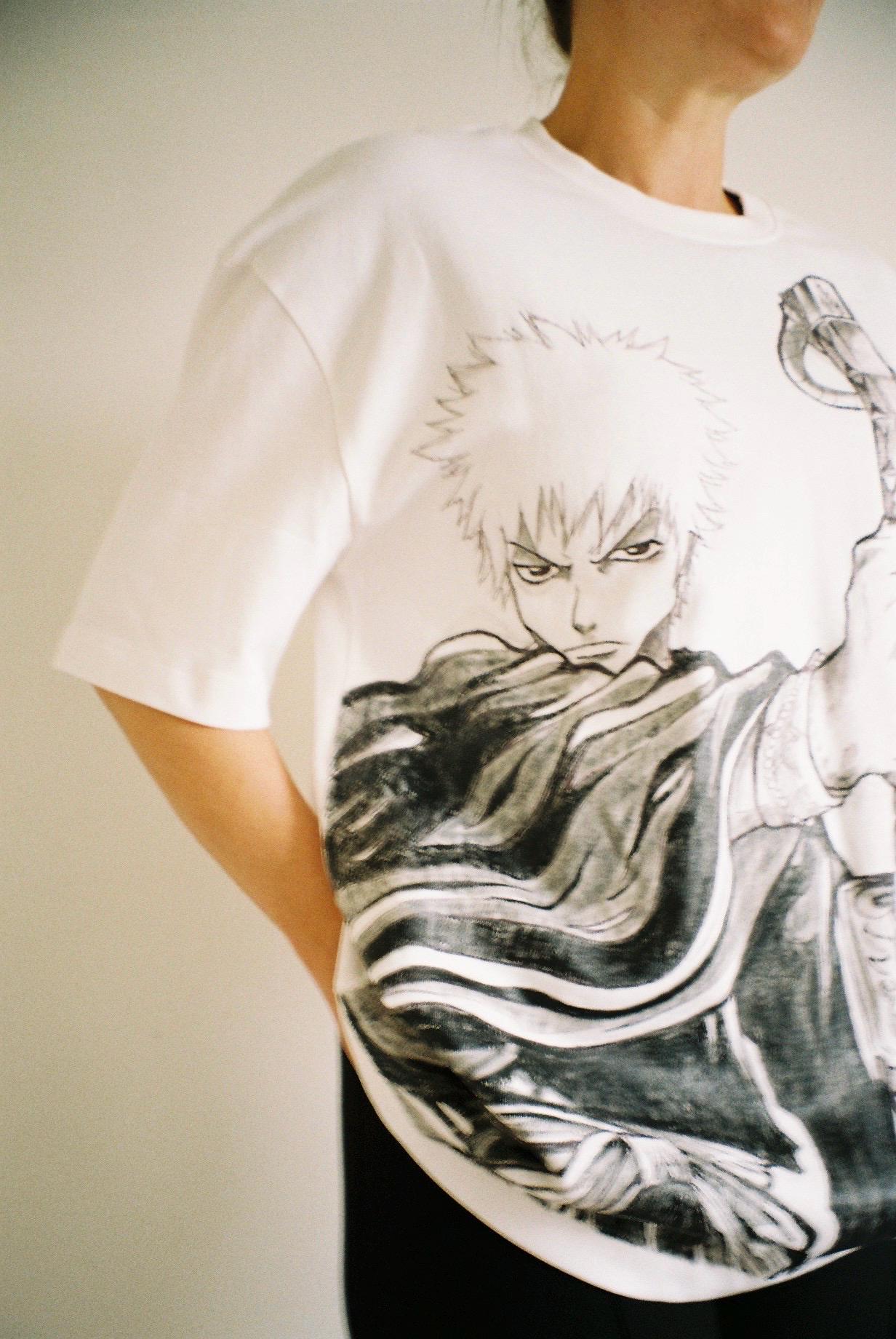 Custom Bleach Ichigo Oversized T-shirt Anime/manga Tee Suketchi - Etsy