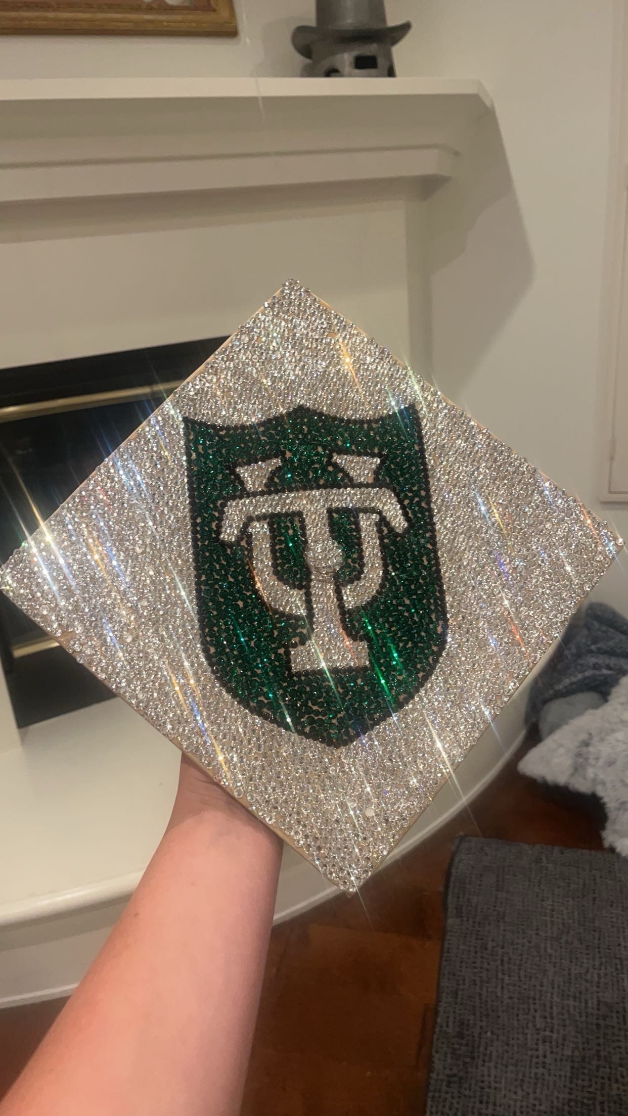 Custom Rhinestone Graduation Cap - Etsy