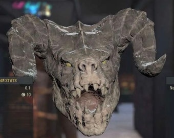 Deathclaw Skull Helmet Resin Kit - Etsy Canada