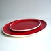 Handmade Stoneware Red Dinnerware 2 Piece Set MADE TO - Etsy