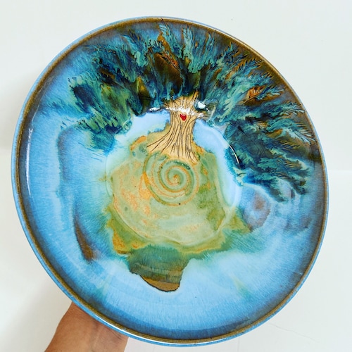Tree of Life Wheel Thrown Hand Drawn Large Bowl MADE TO - Etsy