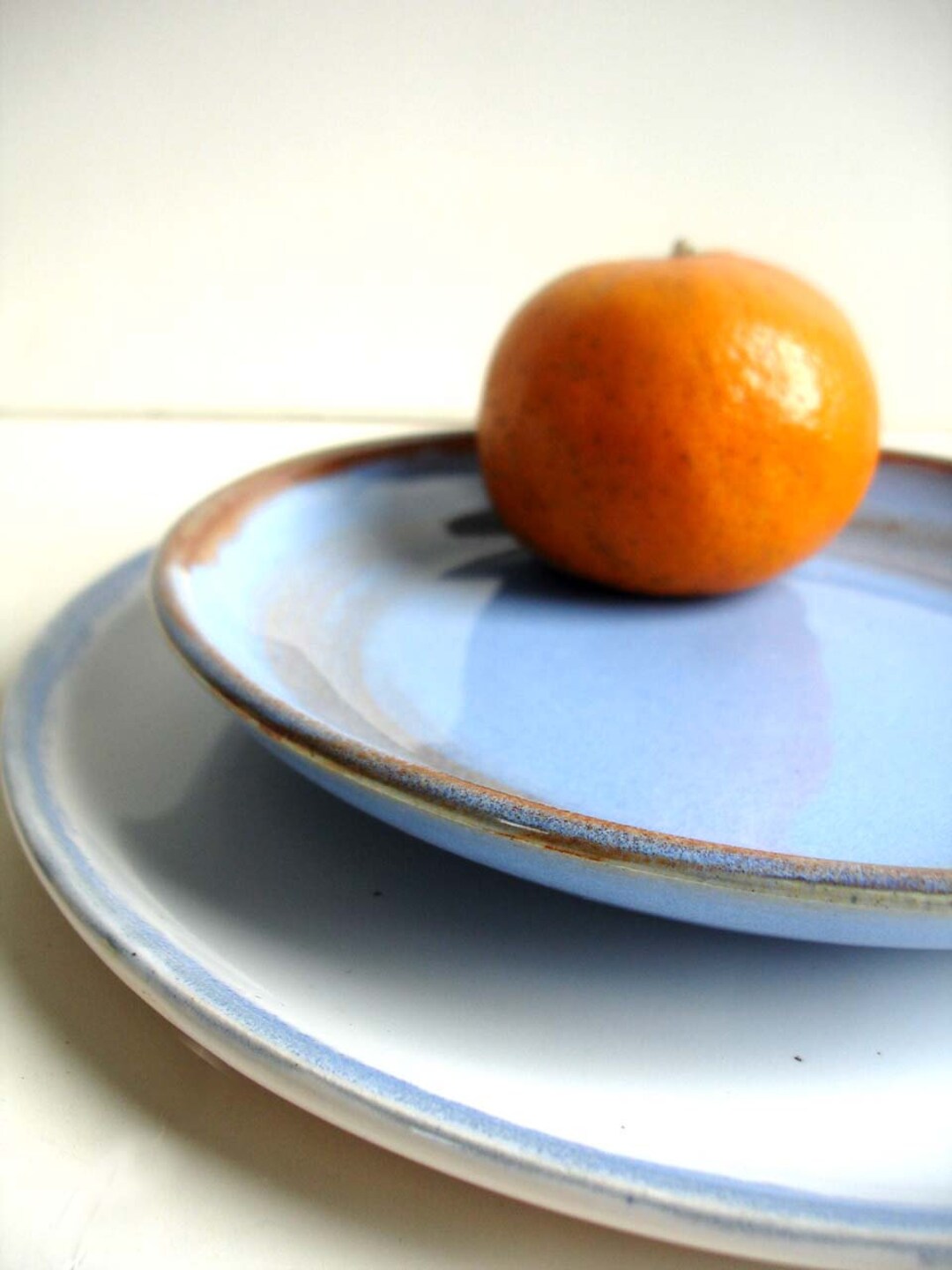 Handmade Stoneware Dinnerware 1 Dinner Plate 1 Dessert Plate - Etsy