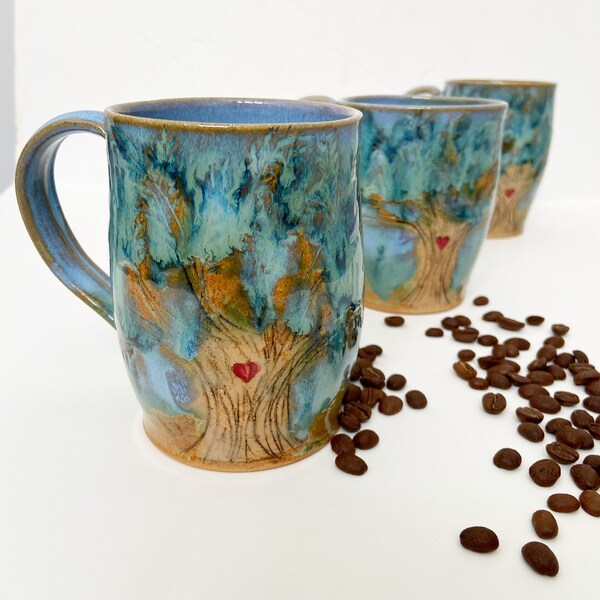 Hand Carved Mugs - Etsy