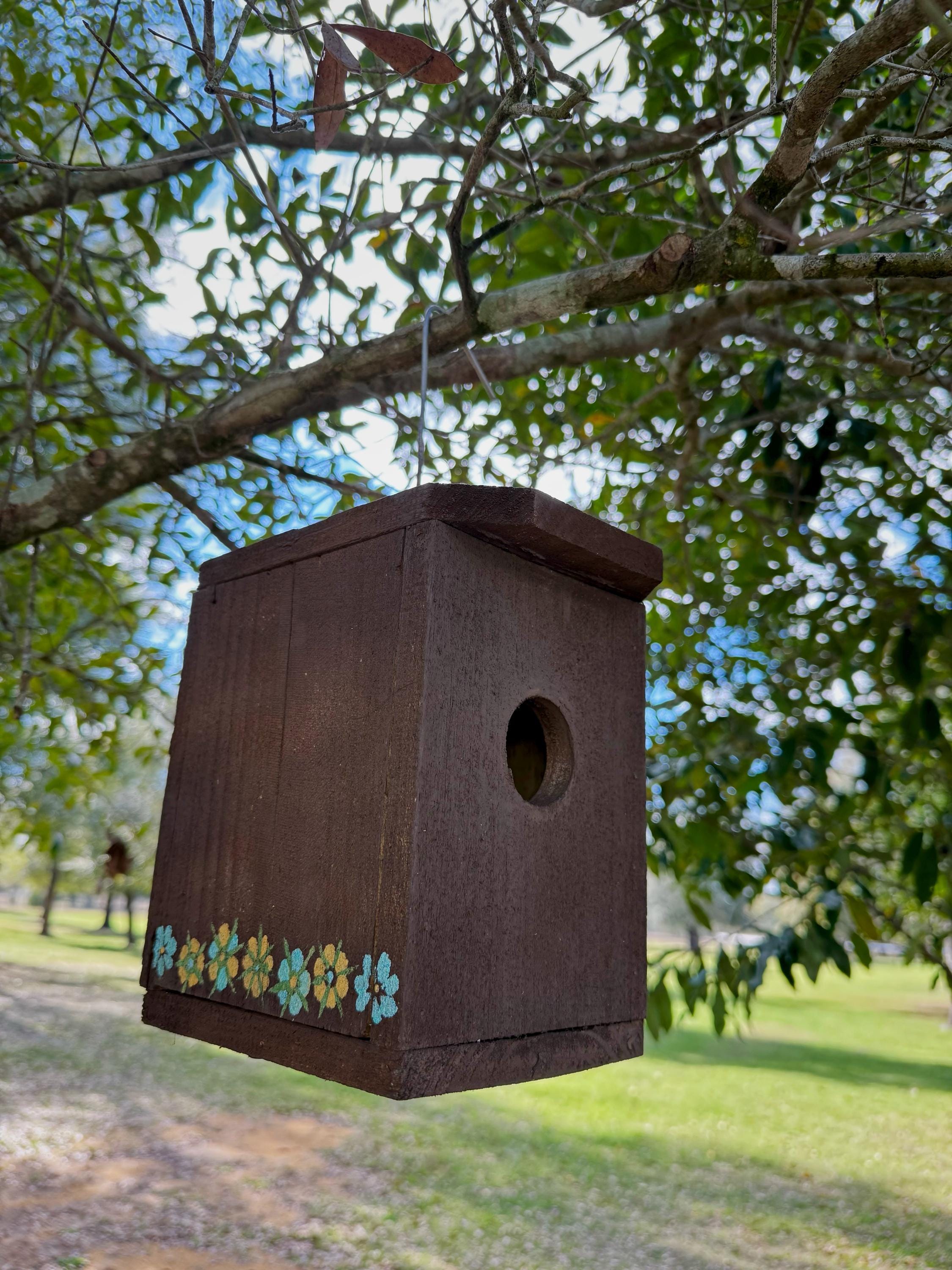 Bluebird House / Fairy House - Etsy