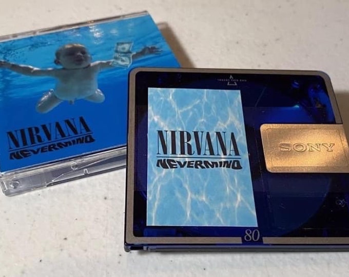 Playable Nirvana - Nevermind Minidisc Album - Etsy