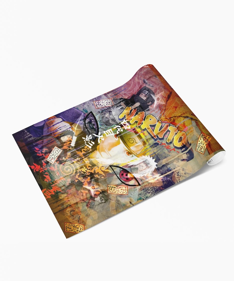 Naruto Uzumaki Poster Anime Wall Decor, Legendary Shinobi, Epic Manga ...