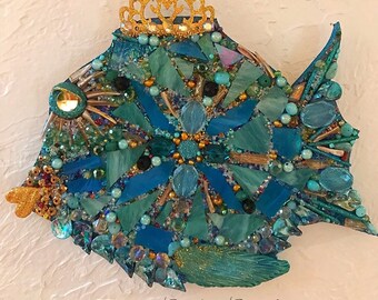 Fish mosaic | Etsy