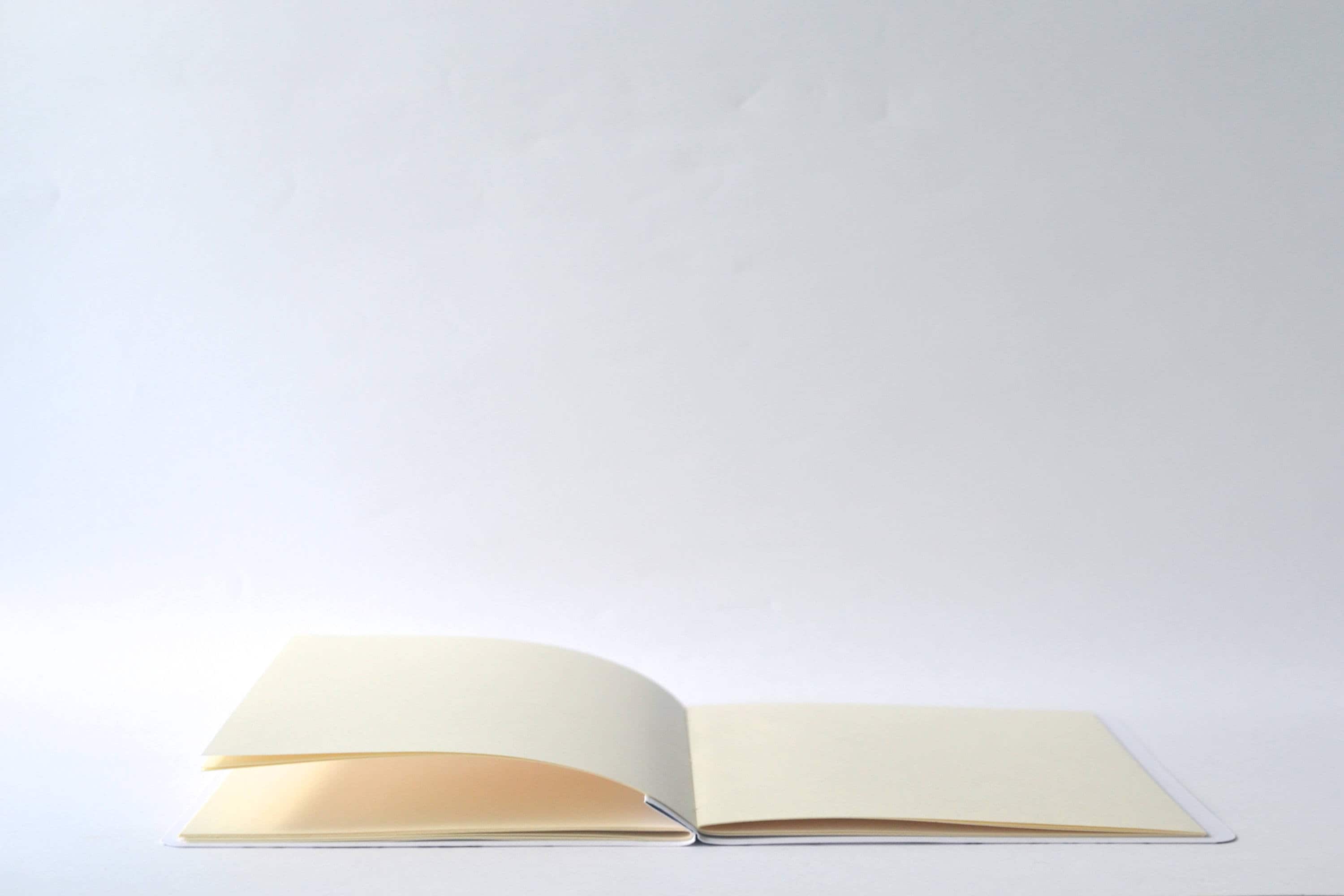 Black & White Summertime Notebook, Black White Stripes Diary, Handbound ...