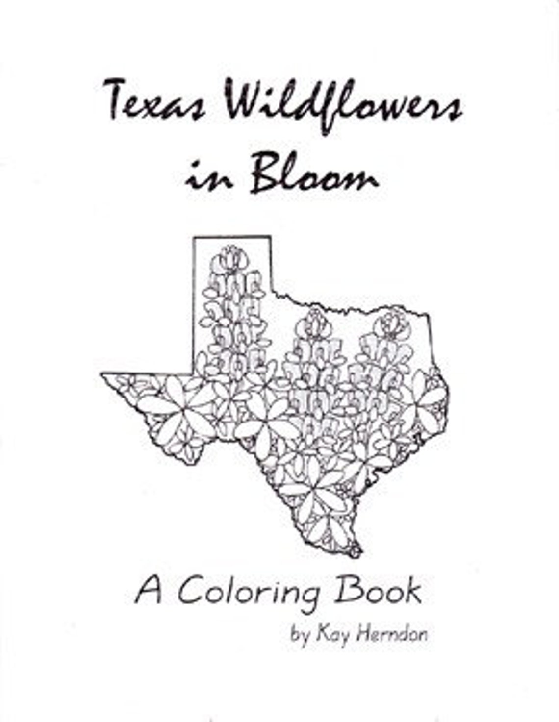 Texas Wildflowers Coloring Page Coloring Pages