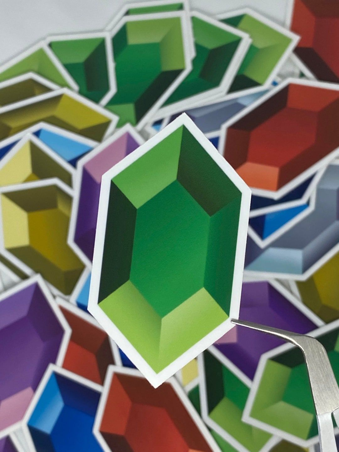 Rupee Sticker - Video Game Vinyl Sticker - Etsy