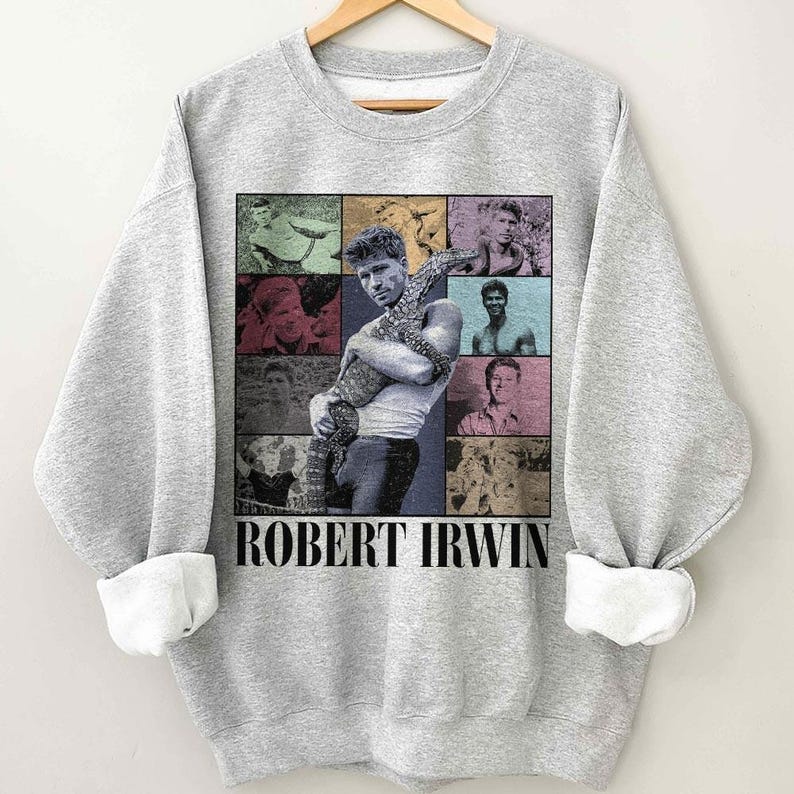 Robert Irwin Vintage 90s Bootleg Shirt, Wildlife Conversation - Etsy