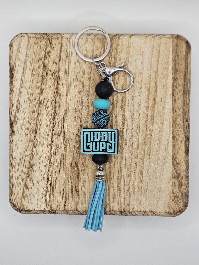 Cowboy Chic Keychains in Vibrant Summer Hues - Etsy