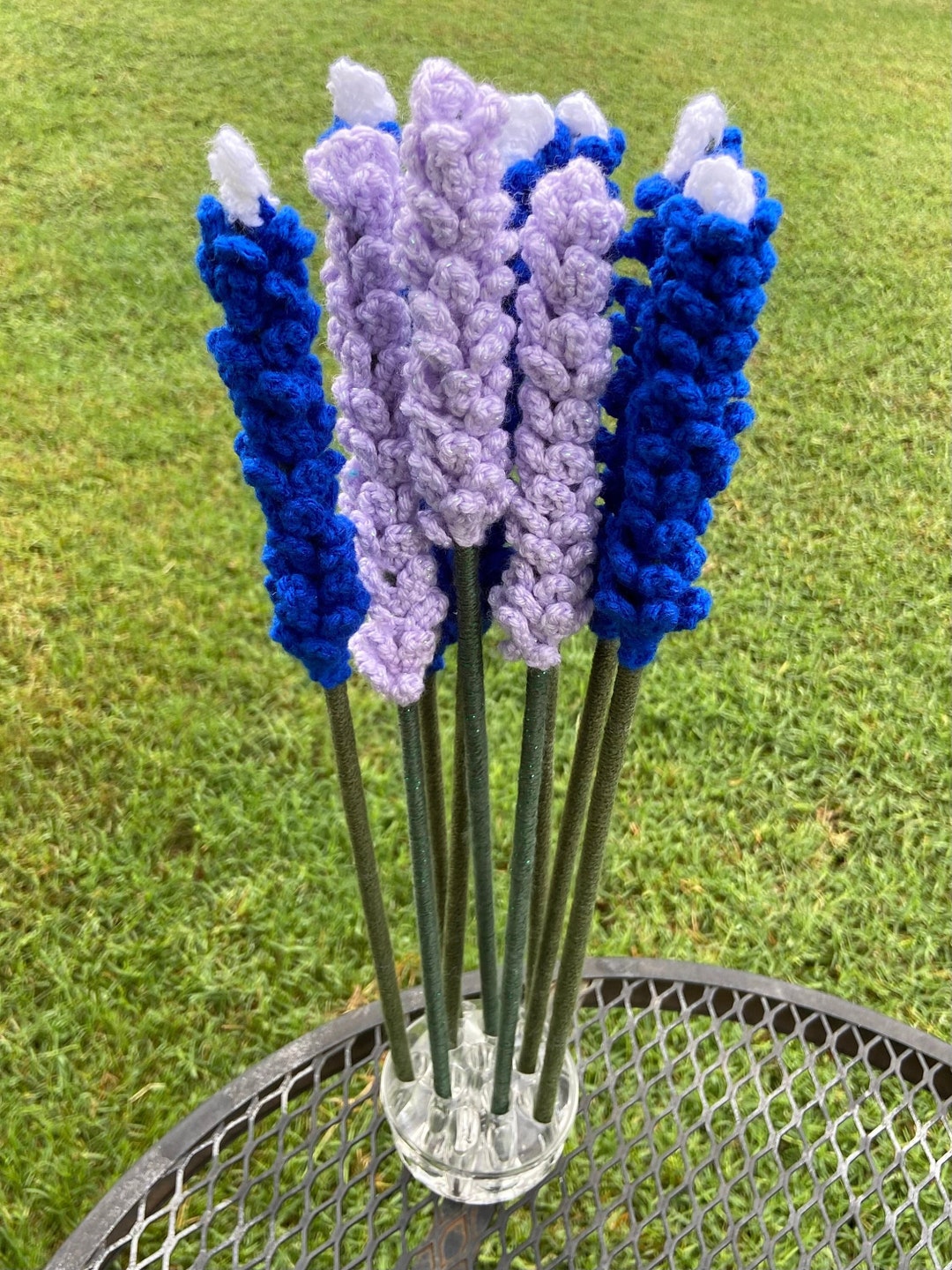Made to Order Crochet Lavender or Bluebonnet - Etsy